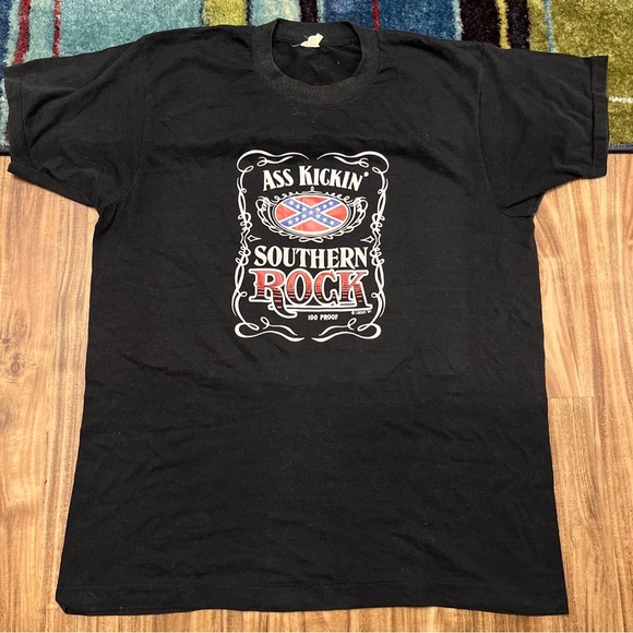 Screen Stars | Shirts | Vintage 8s 981 Ass Kickin Southern Rock 100 ...